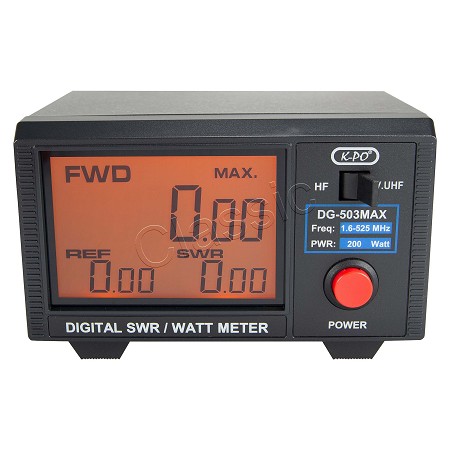 DG 503 MAX Digitale SWR Power Meter HF, VHF, UHF
